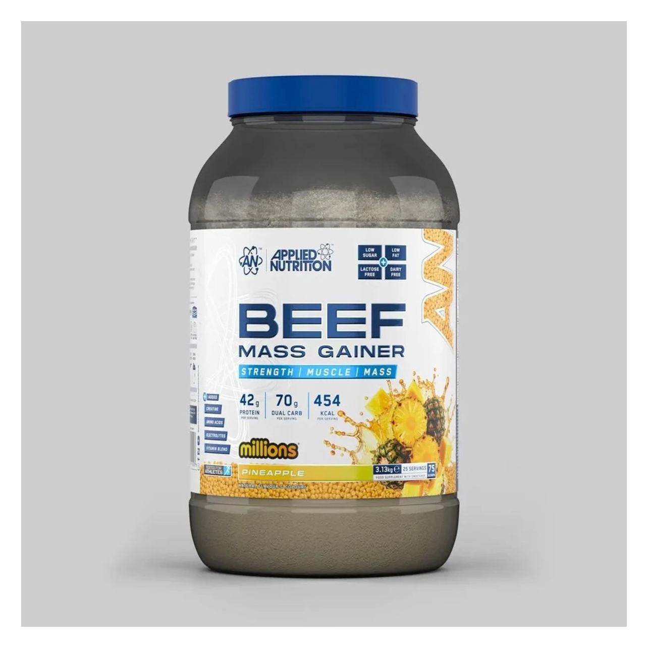Applied Nutririon Applied Nutrition Beef Mass Gainer Protein Powder 42g ...