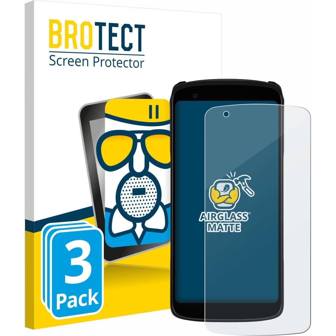 BROTECT Entspiegelungs Schutzglas für Zebra TC22R Schutzfolie Panzer ...