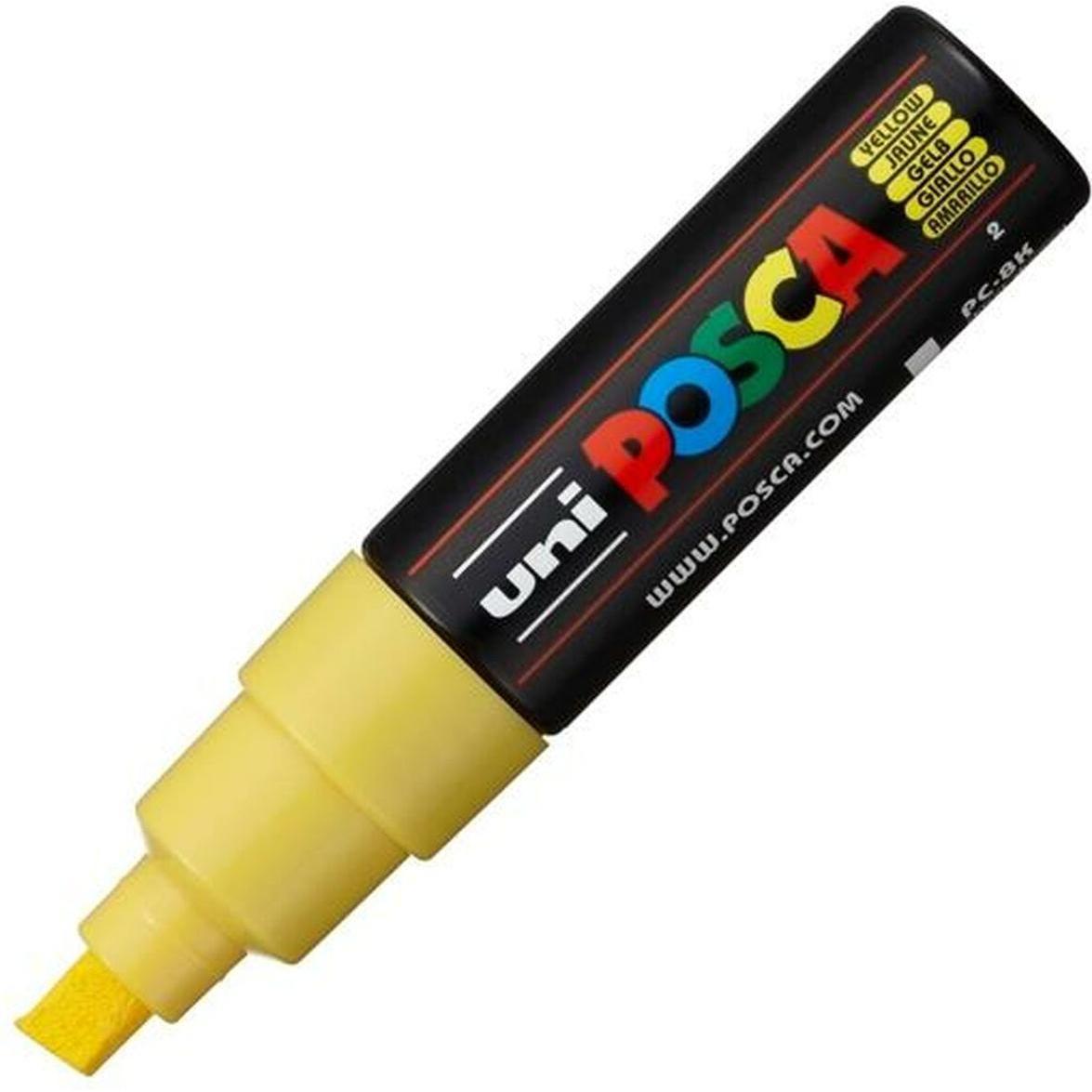 Posca Filzstifte PC-8K Gelb (6 Stück) (6 x) - kaufen bei Galaxus
