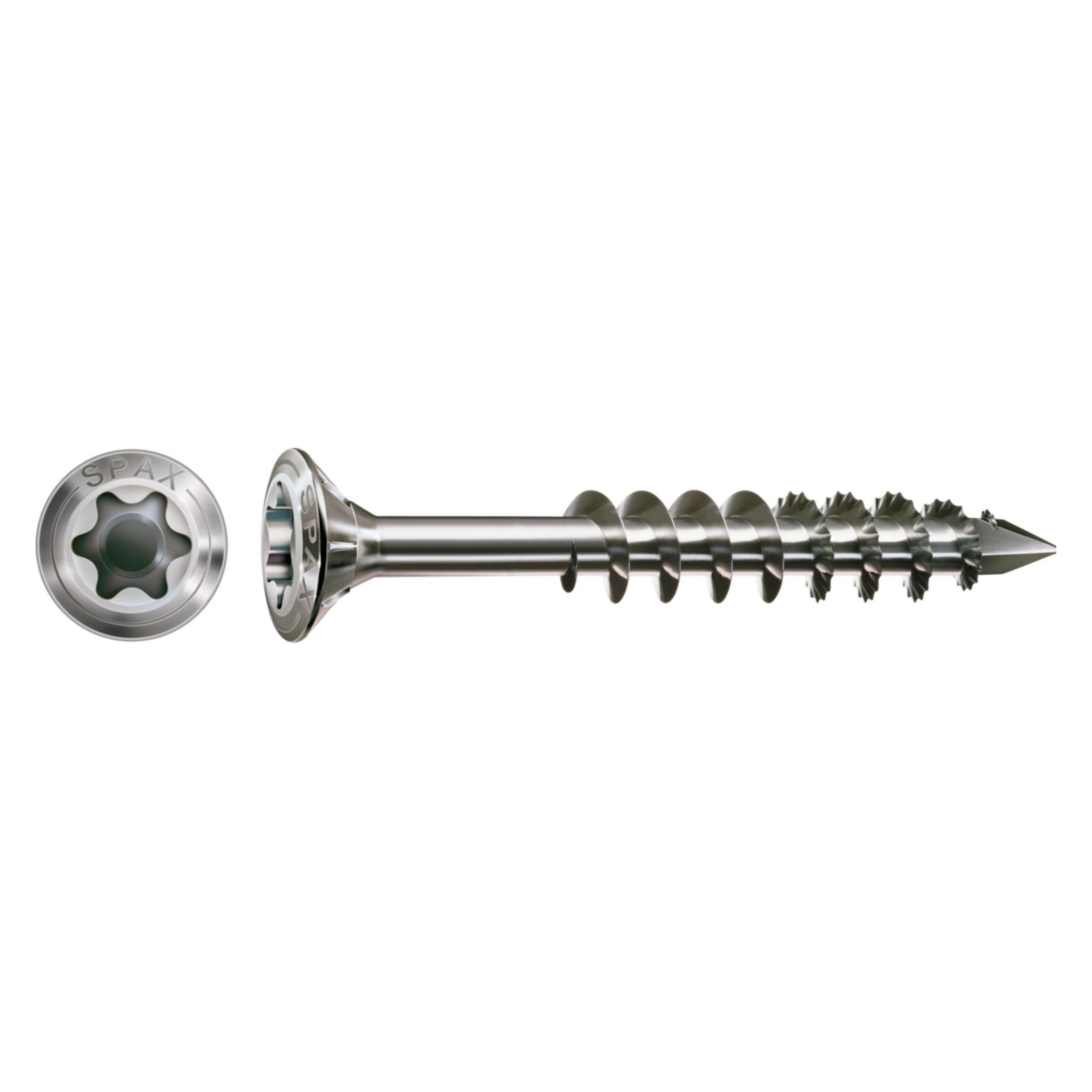 Spax A2 Linsenkopf Fraesrippen T-Star Plus T20 Teilgewinde Cut (200 ...