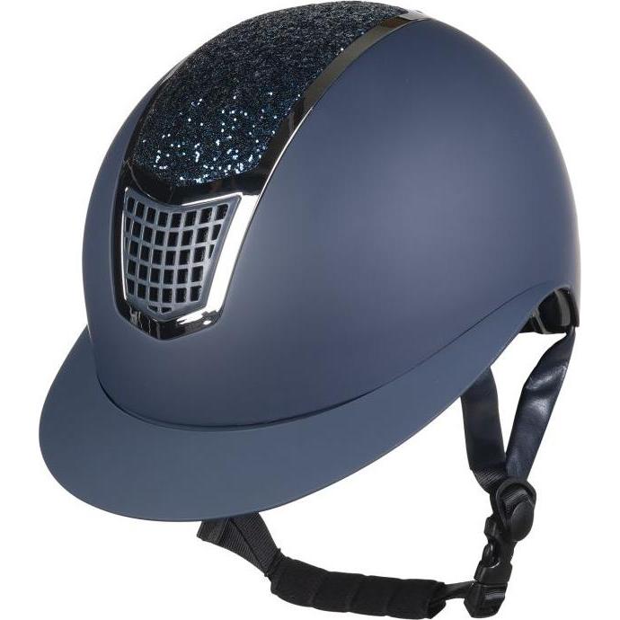 HKM Equestrian Helmet Glamour Shield Navy (53 - 55 cm) - Galaxus