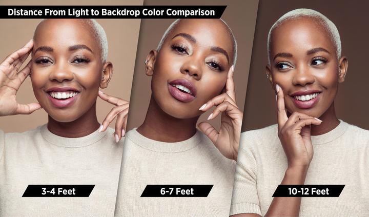 Westcott X Drop Pro Wrinkle Resistant Backdrop Brown Sugar (2.4 x 2.4 m ...