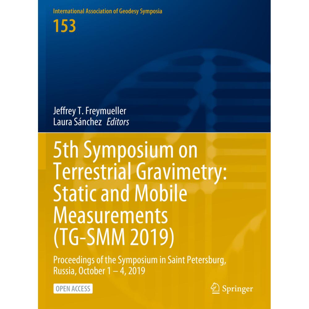 Springer 5th Symposium on Terrestrial Gravimetry: Static and Mobile ...