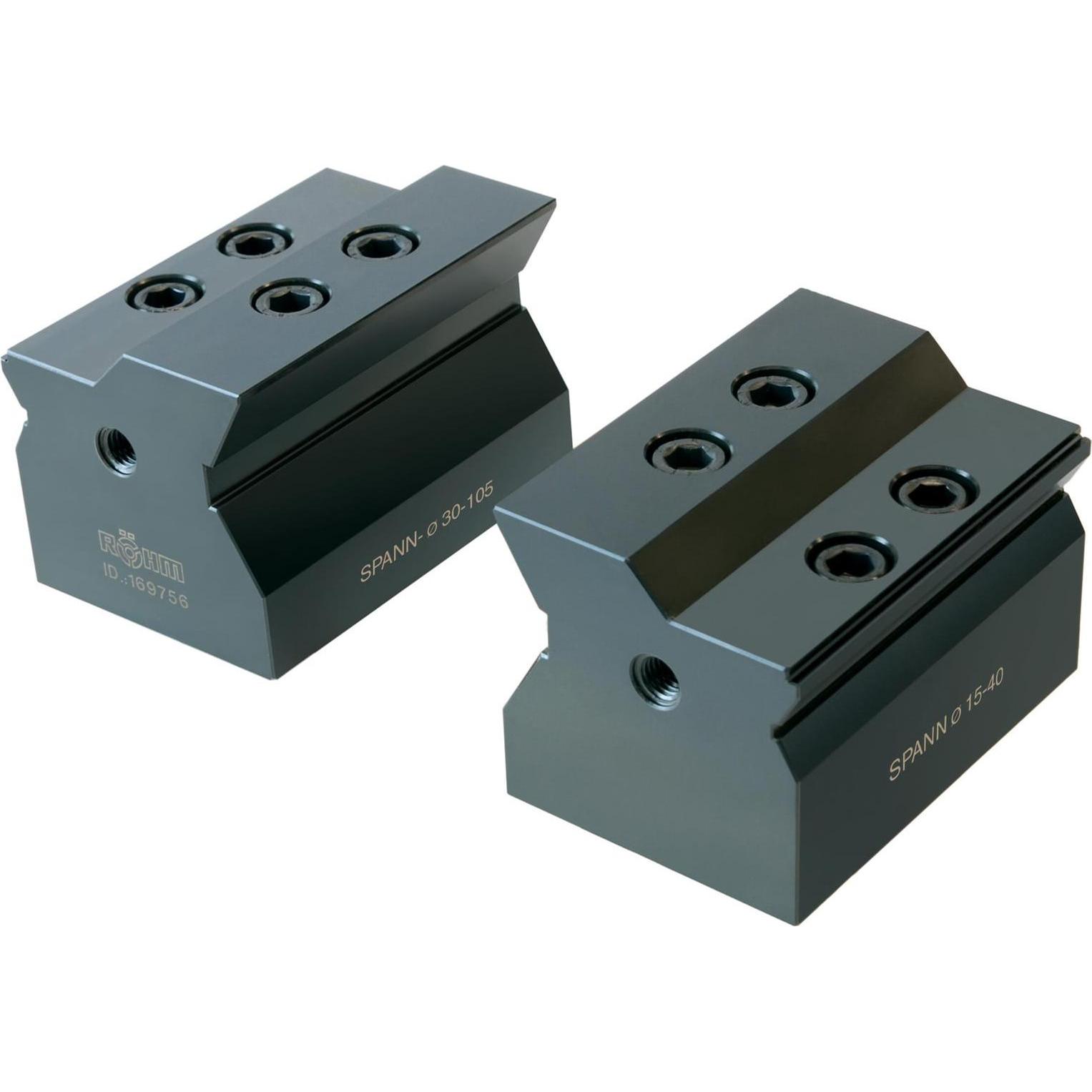 Röhm Doppel-Prismenbacke, umkehrbar, mit Feinstufe, Grösse 92 - Galaxus