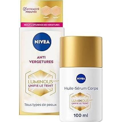 NIVEA Luminous630 Körperöl-Serum Anti-Stretch Marks 100 Ml - Galaxus