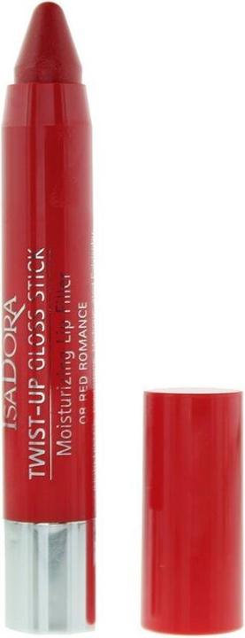 Isadora Twist-Up Red Romance Gloss Stick 2.7g For Women (08 Red Romance ...
