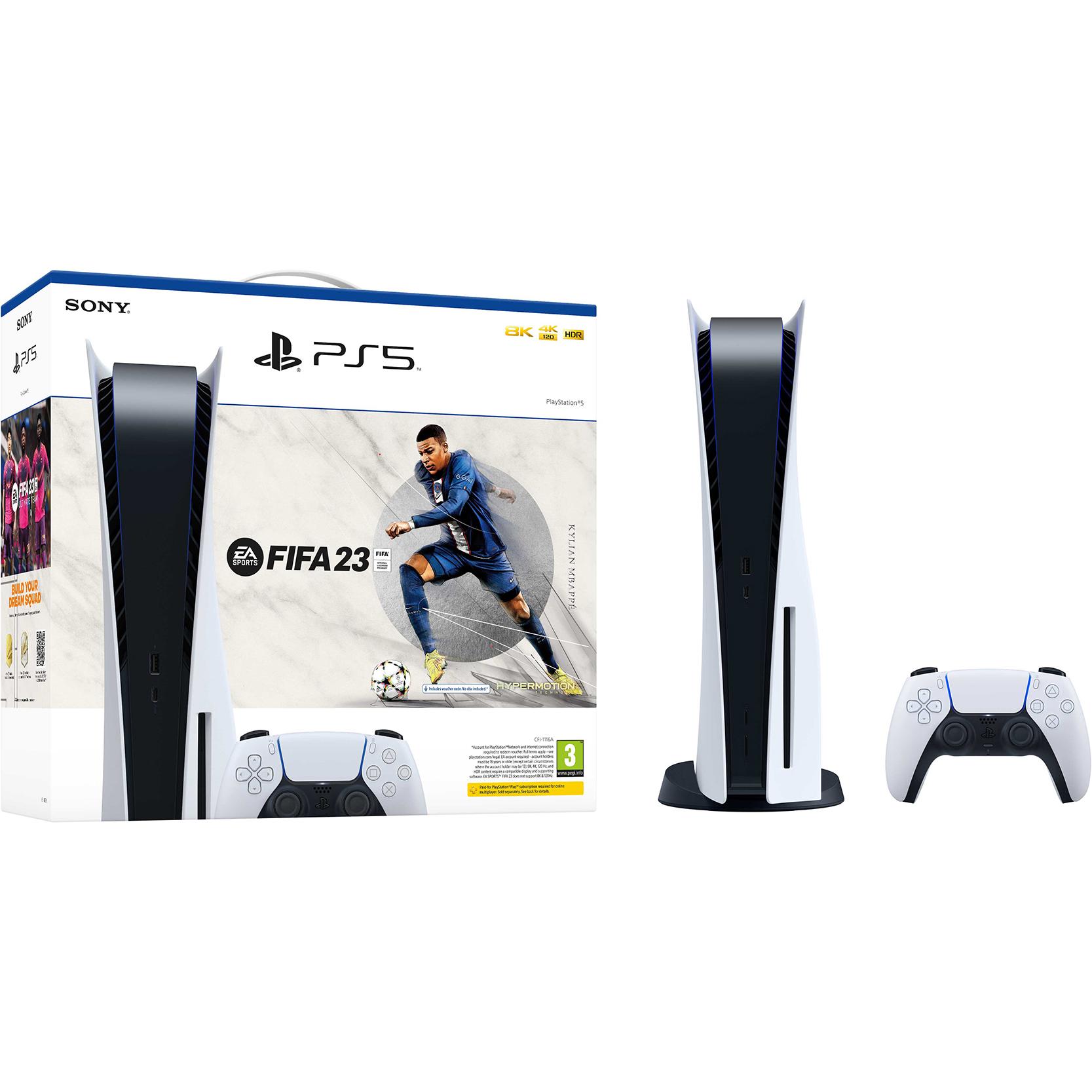 Sony Playstation PS5 FIFA 23 Package825 GB, white - buy at Galaxus