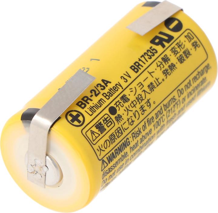 Panasonic Batterie BR-2/3 A mit Lötfahnen in U-Form - Galaxus