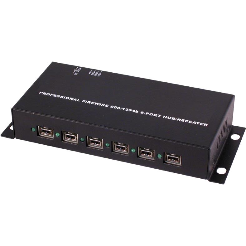 Exsys Firewire 800 Hub, 8-Port (1+7), external - buy at Digitec