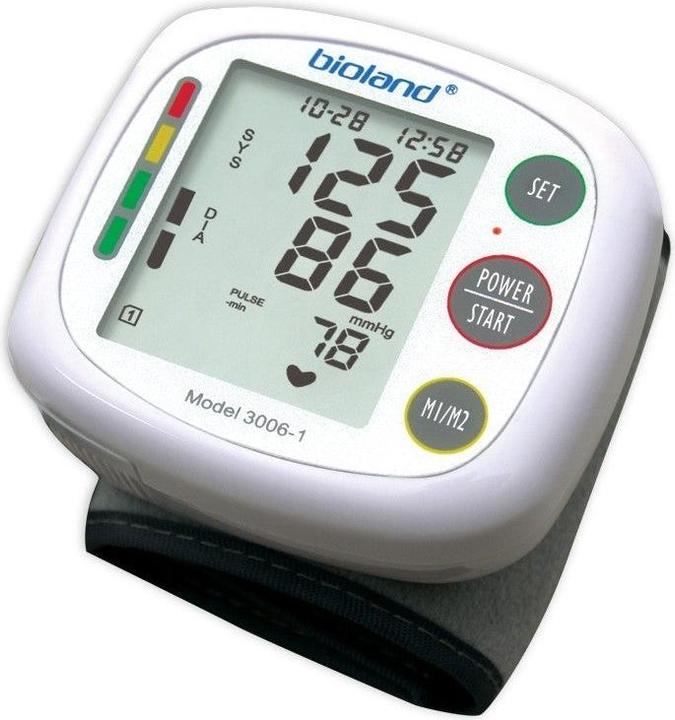 Hi-tech medical Bioland Digital Blood Pressure Monitor Automatic Wrist ...