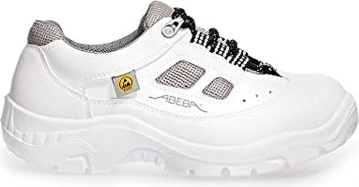 Abeba 2626-40 Maat 40 Anatom Veiligheid Lage Schoen - Wit - Galaxus