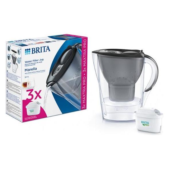 Brita Marella PF Grafit + 3 Maxtra Pure Performance (2.40 l)
