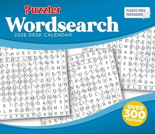 Carousel Calendars/Vista Print Word Search Puzzler Box Calendar 2026 ...