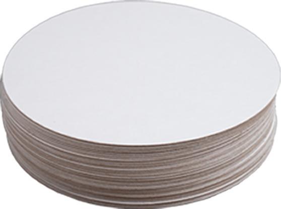 miniSchoggi Tortenscheiben Weiss Ø 22 cm, 50 Stück