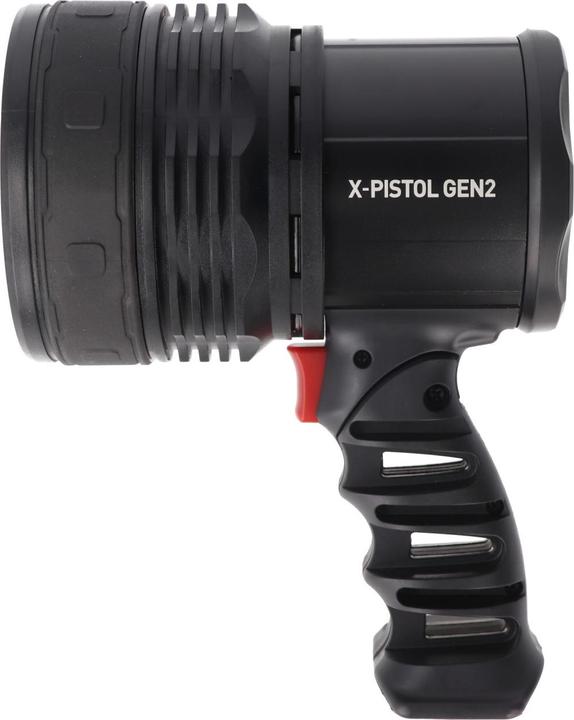 Mactronic LED hand-held floodlight, max. 530 metres, waterproof IPX6 ...