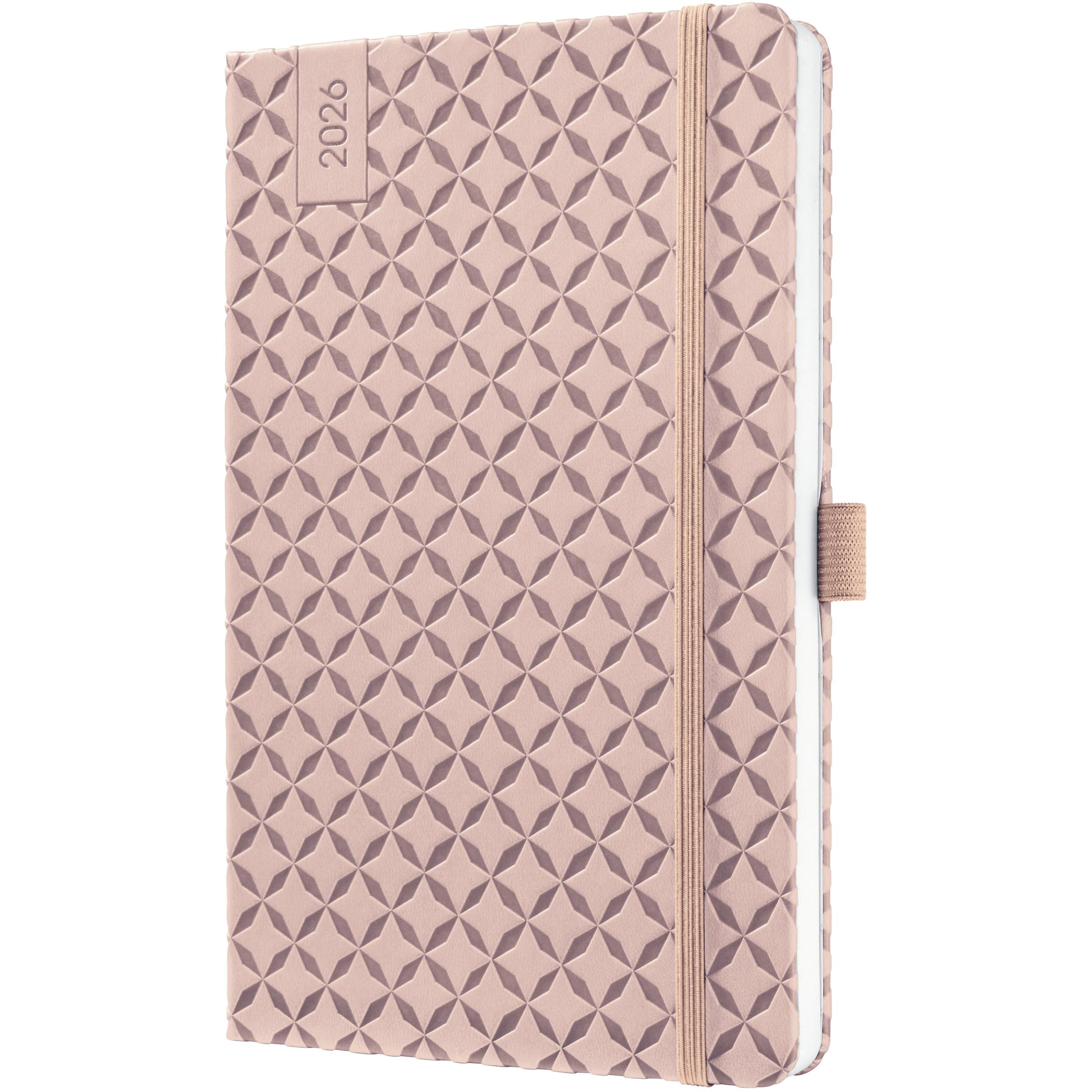 Jolie Agenda Flair 2026 J6131 1W/2S pearl rose ML A5 - Digitec