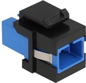 Delock Keystone module SC Simplex female to SC Simplex female blue ...
