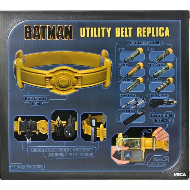 Neca Batman Prop Replica 1/1 Batman (1989 Movie) Batman's Utility Belt ...