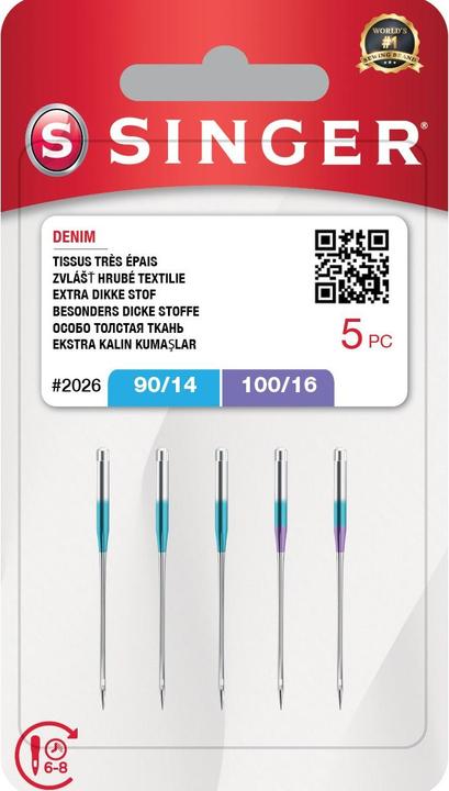 Singer Nadel N2024 - 12/80 Blister 2St. doppelt - kaufen bei Galaxus