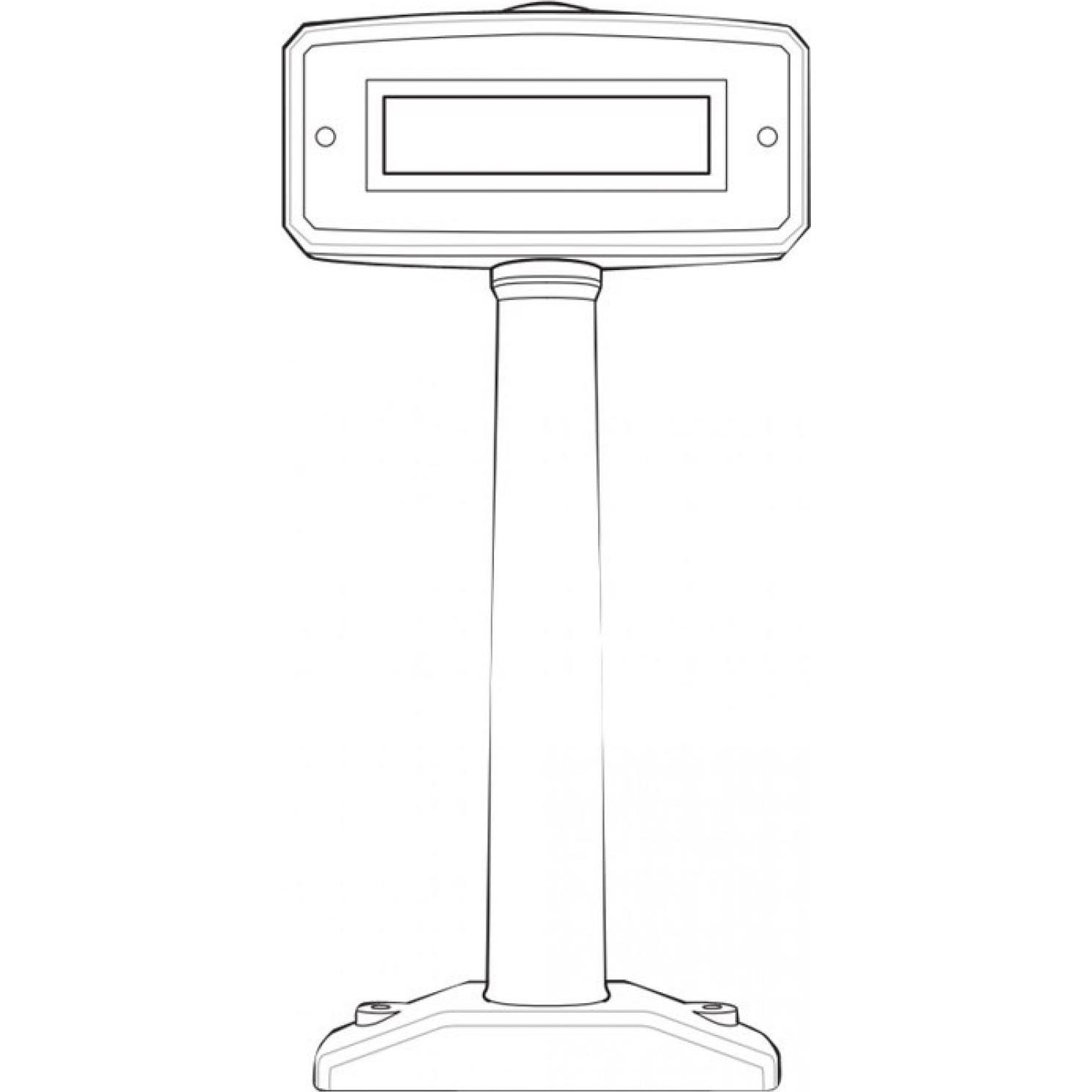 Zebra Barcodescanner-Ferndisplay für MP6000 Long Medium Short MP7000 ...