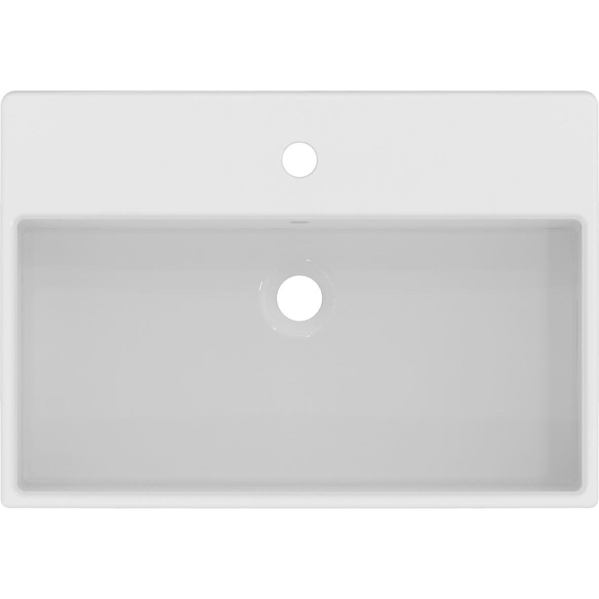 Ideal Standard Strada 600mm top-mounted washbasin, with tap bench K0781 ...