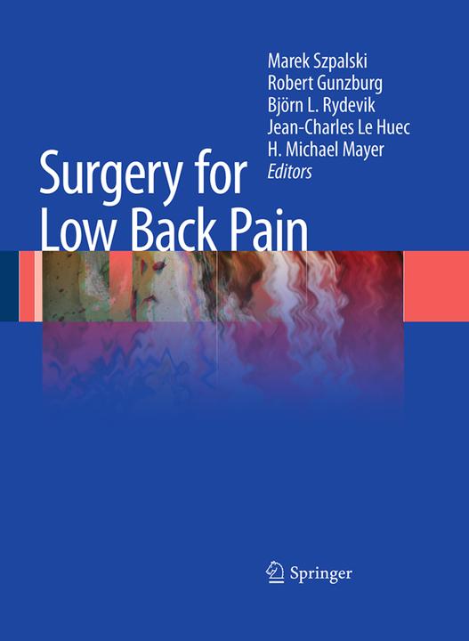 Springer Surgery for Low Back Pain - buy at Galaxus