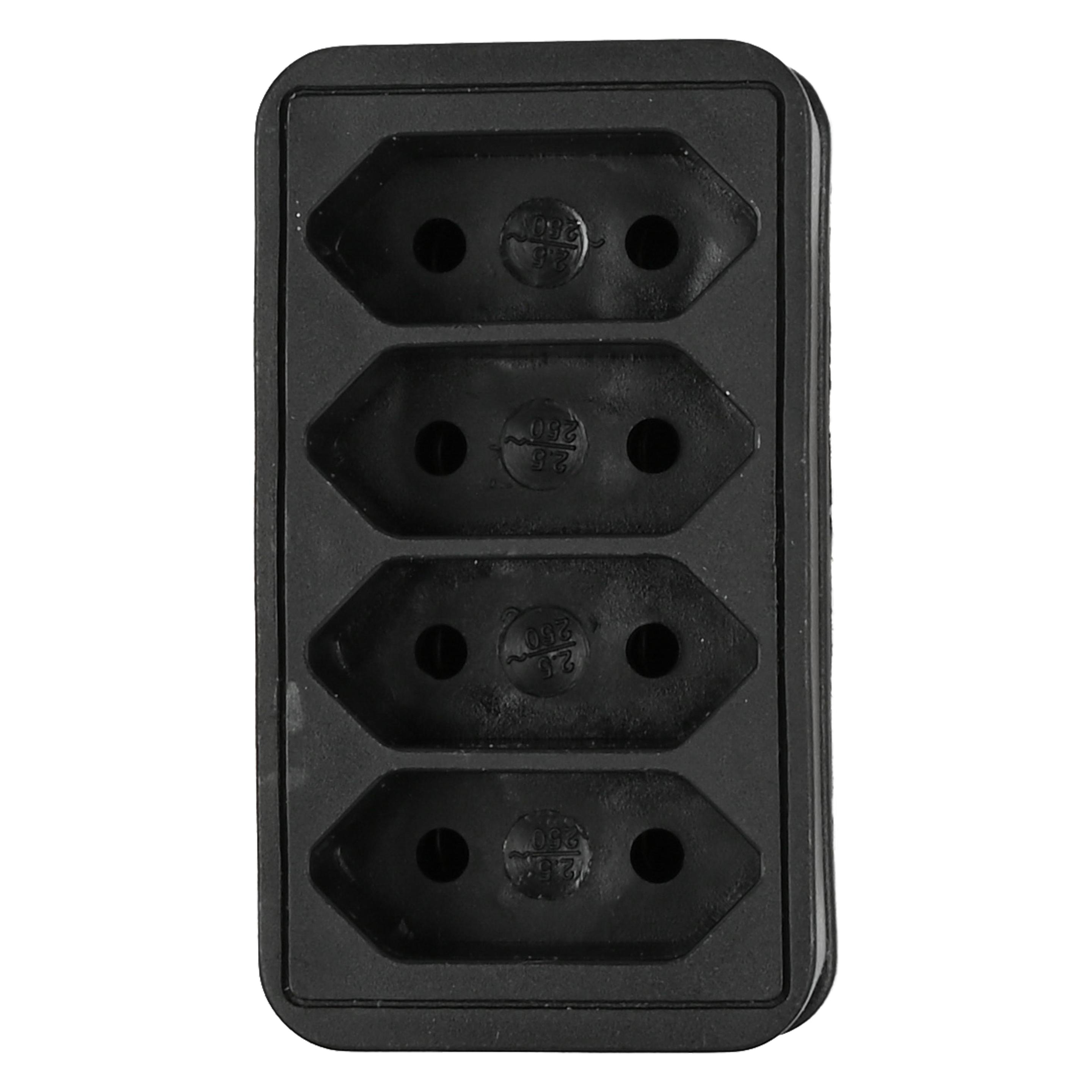 Benson Electric Plug quadruple black - buy at Galaxus