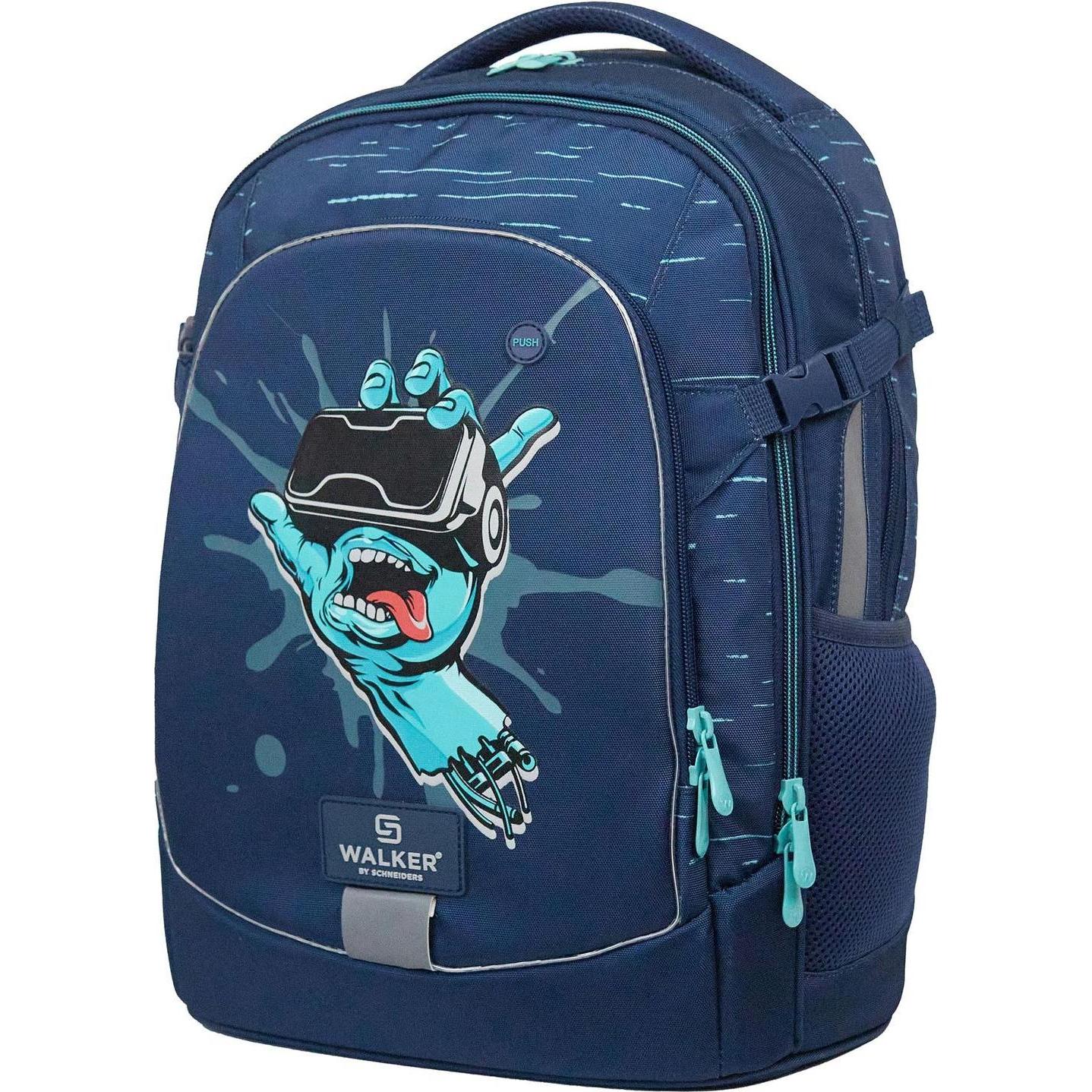 Walker Schulrucksack Grafitti Hand dark blue - kaufen bei Digitec