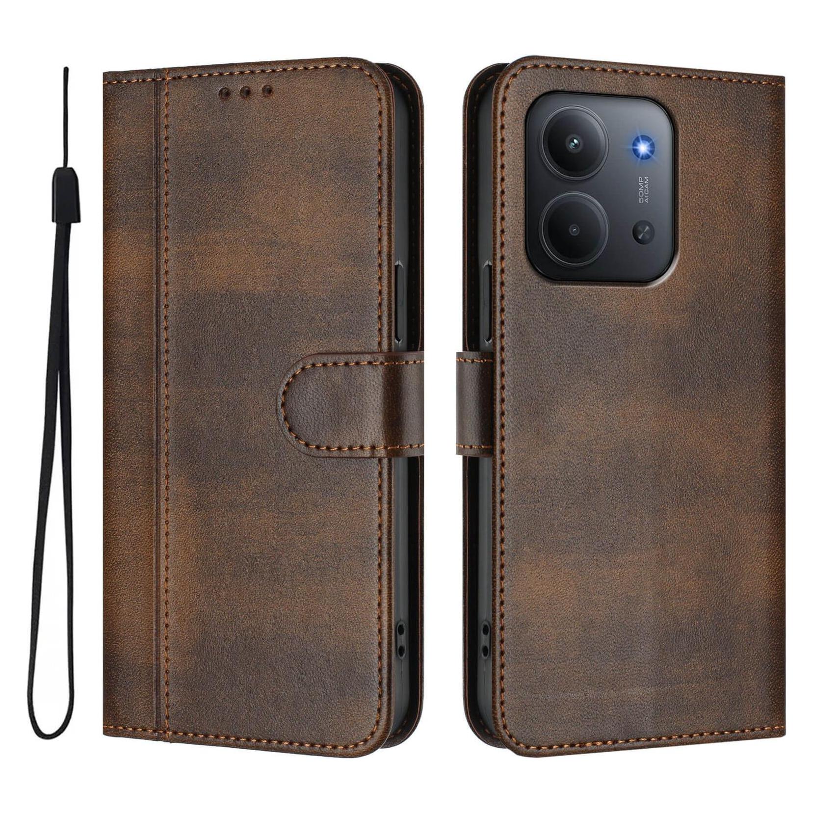 Cover-Discount Xiaomi Redmi 15C – Retro Look Etui im Vintage Design ...