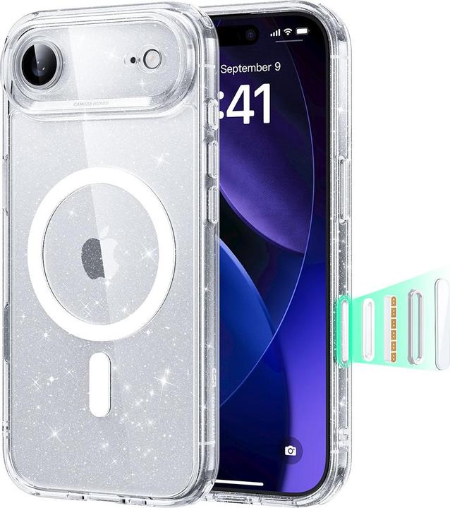 ESR - Classic Hybrid HaloLock - iPhone 17 Air - Clear Shimmer (Apple ...