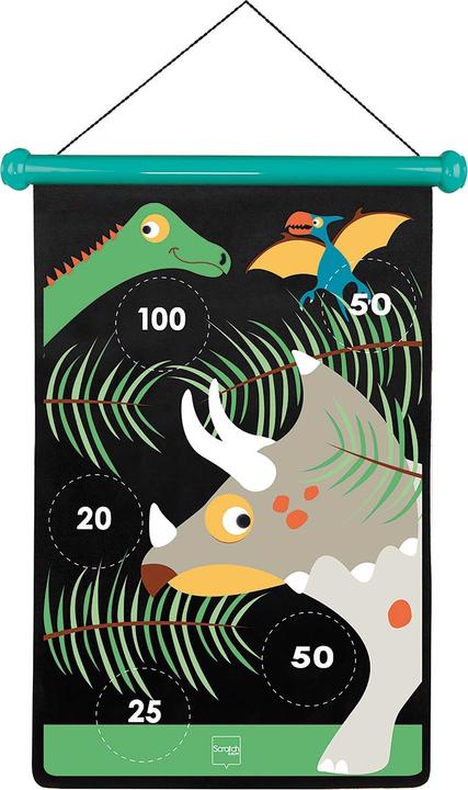 Scratch Magnet dart game dinosaur world large (French) - Galaxus