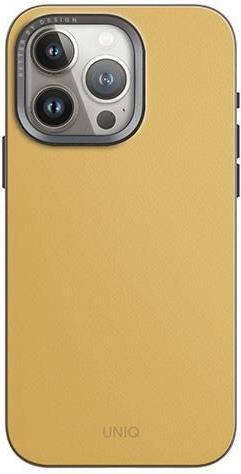 Uniq étui Lyden DS iPhone 15 Pro 6.1" Magclick Charging żółto-szary ...