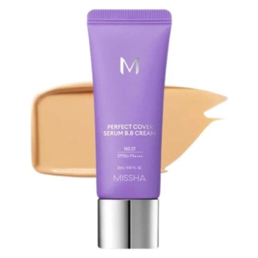 Missha M Perfect Cover BB Cream with Serum SPF 50+ Shade 27 20ml