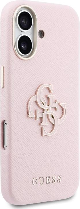 Guess - Hardcase Resin Logo (GUHCP17S5PS4RGGP) - iPhone 17 - Pink - Digitec