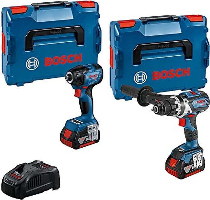 Bosch Professional Schraubendreher GSR 18V-110C + GDR 18V-210C 18V ...