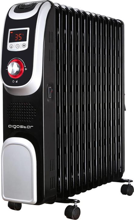 Aigostar 2500W,13 FINS,WIDTH 147MM OIL FILLED RADIATOR WITH ELECTRONIC ...