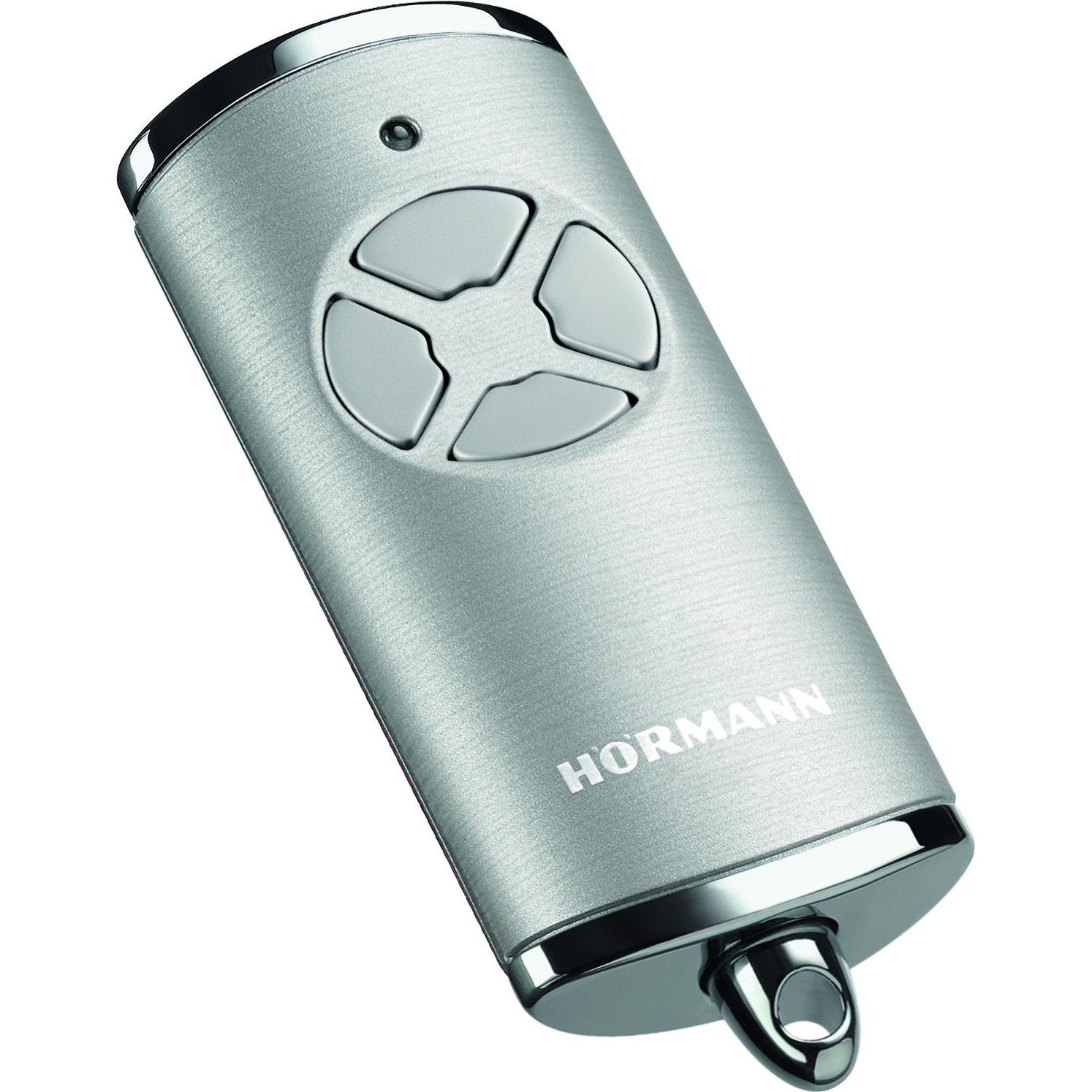 Hörmann Hand-held transmitter HSE4 868-BS High-gloss chrome Silver ...