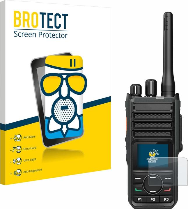 BROTECT Entspiegelungs Schutzglas für Hytera HP565 Schutzfolie Panzer ...