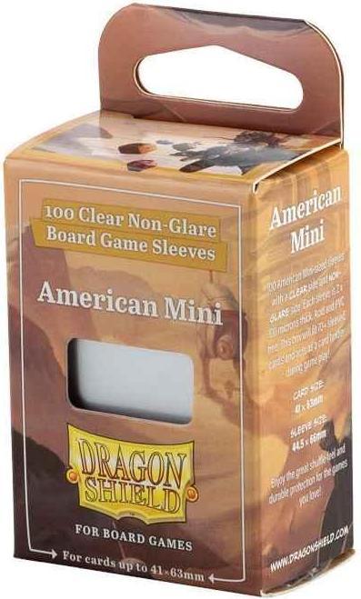 Arcane Tinman Dragon Shield: Board Game Sleeves Clear/NonGlare ...