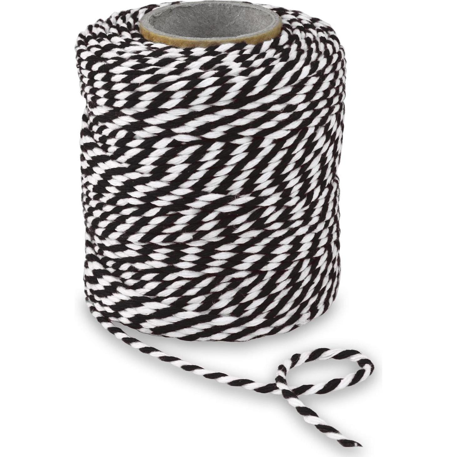 Pattberg Cotton cord 0.2 cm x 50 m, Black (1x) - buy at Digitec