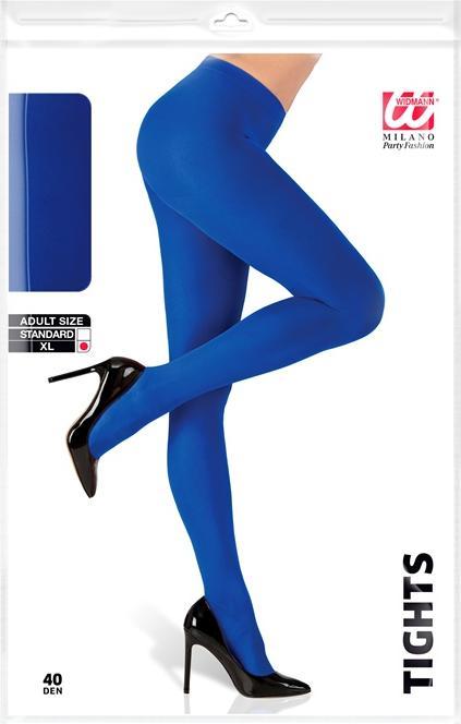 Widmann Blickdichte blaue Strumpfhose 40 DEN - kaufen bei Galaxus