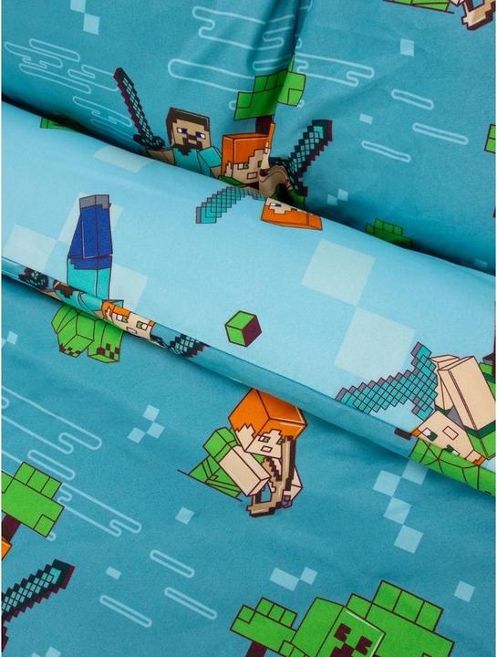 Minecraft Level Up BettwäscheSet (200 x 135 cm, 200 x 200 cm)