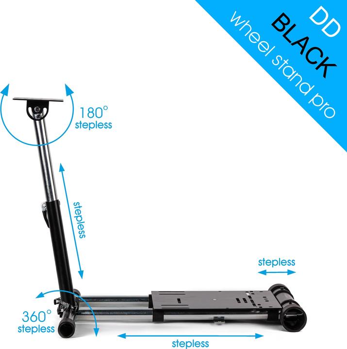 Wheel Stand Pro DD – Lenkradständer – Schwarze Ausführung - Digitec