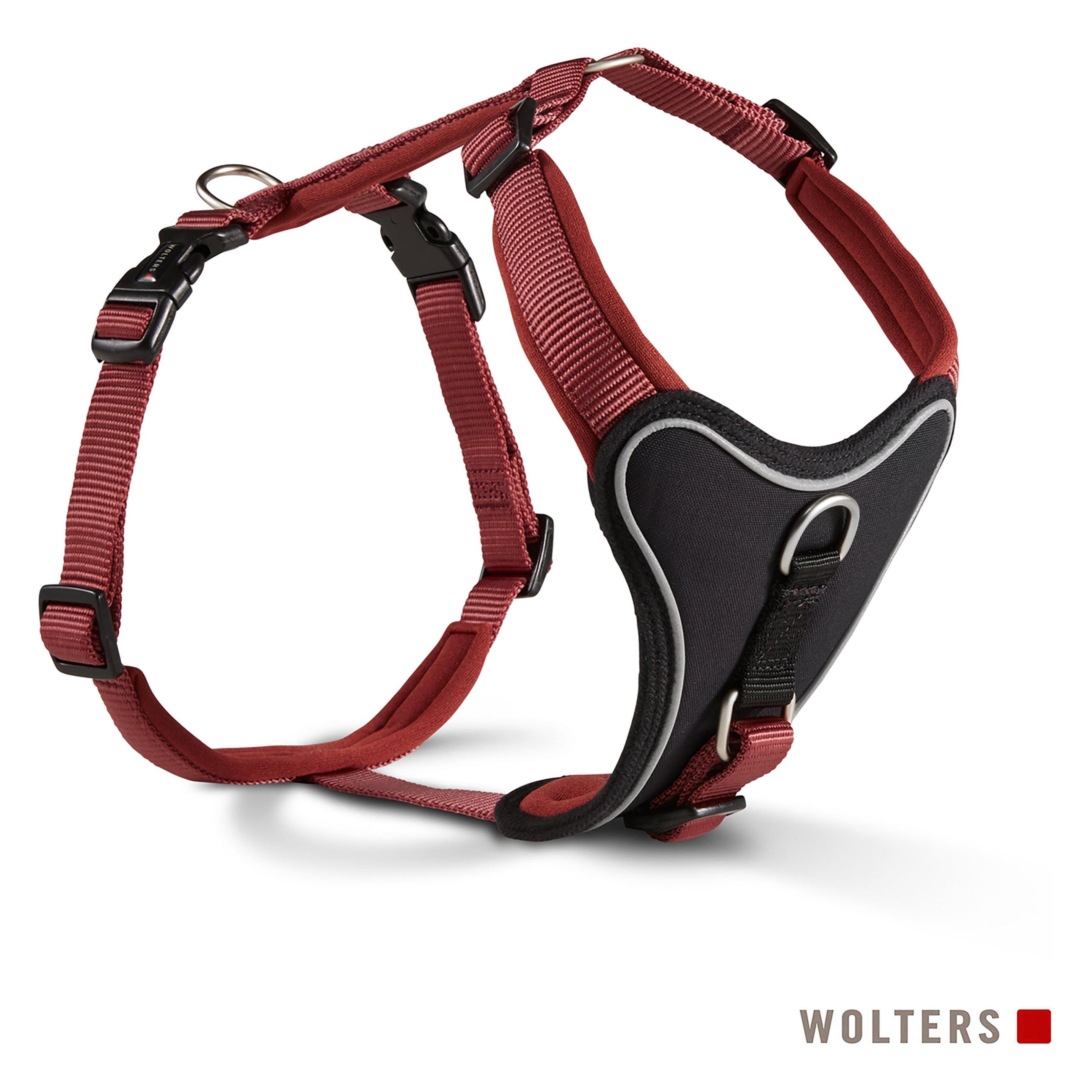 Wolters Professional Comfort Geschirr Gr.3 50-60 cm x 3,0 cm rost rot ...