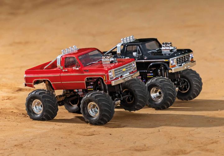 Traxxas TRX-4MT FORD F150 4X4 SCHWARZ 1/18 MONSTER-TRUCK RTR BRUSHED ...