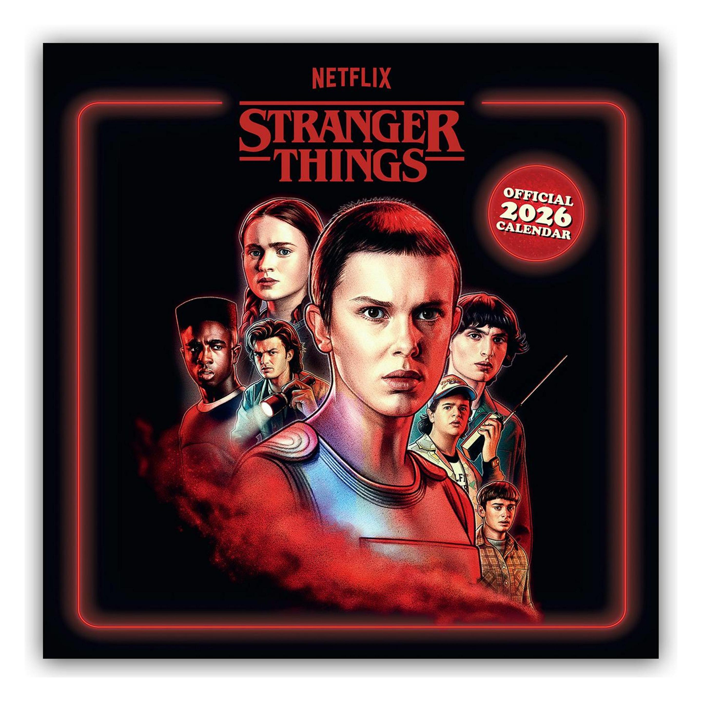 W. Würzburg Stranger Things - Netflix - Offizieller Kalender 2026 - Digitec