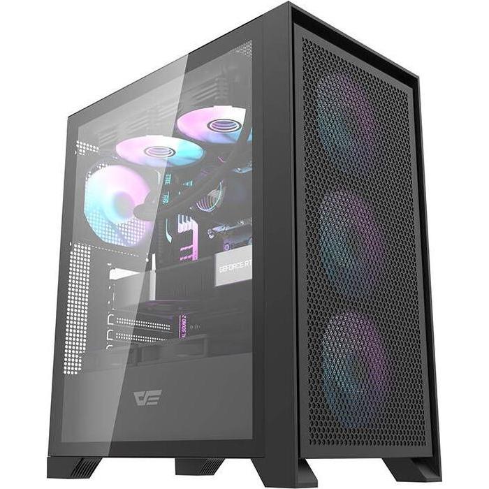 Darkflash Tech Computer case DRX70 MESH 4 RGB fans (black) - Digitec