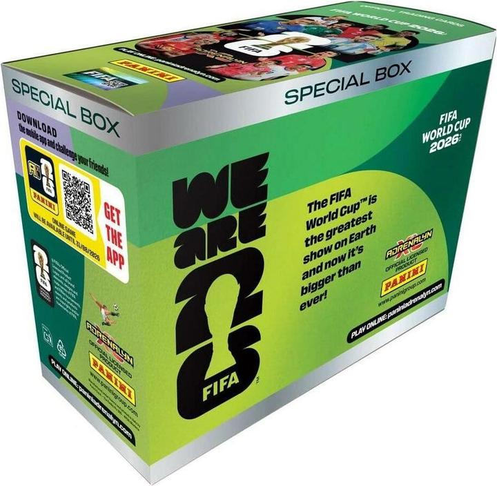 Panini FIFA World Cup 2026 Trading Cards Game Special Box (8 Hüllen ...