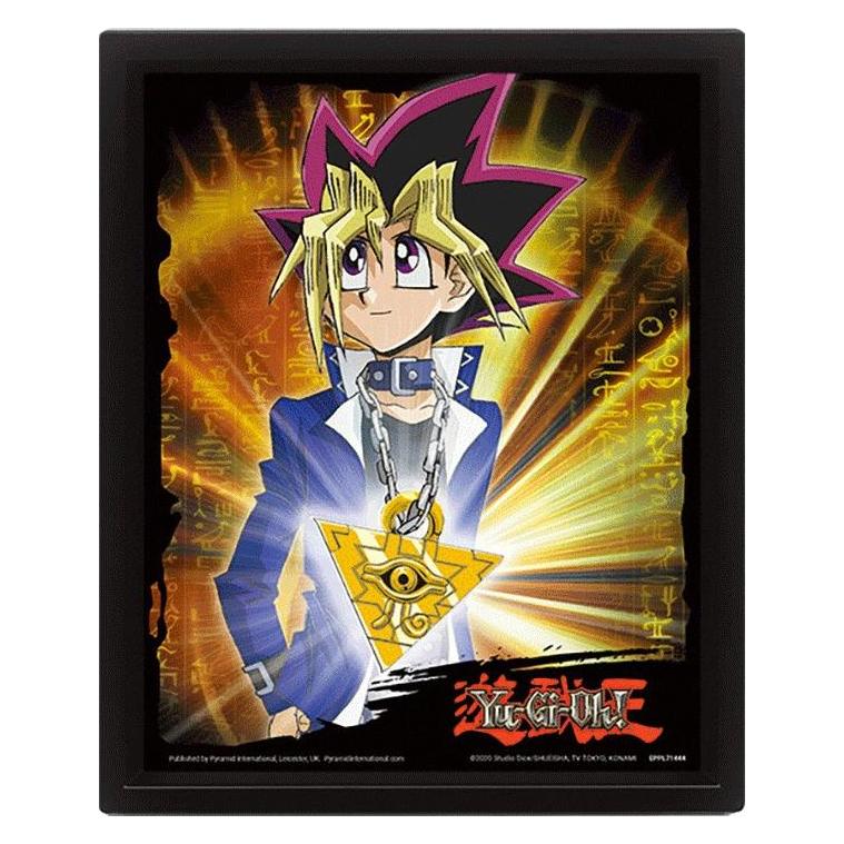 Fanattik Yugi Muto / Yami Yugi met Millennium Puzzel - 3D Frame ...