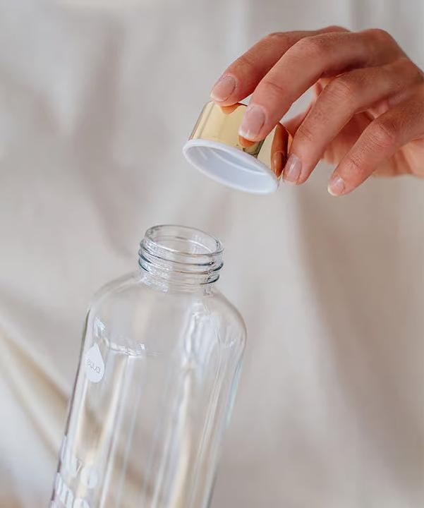 Myequa Trinkflasche Glas Mismatch Weiss - kaufen bei Galaxus - Galaxus